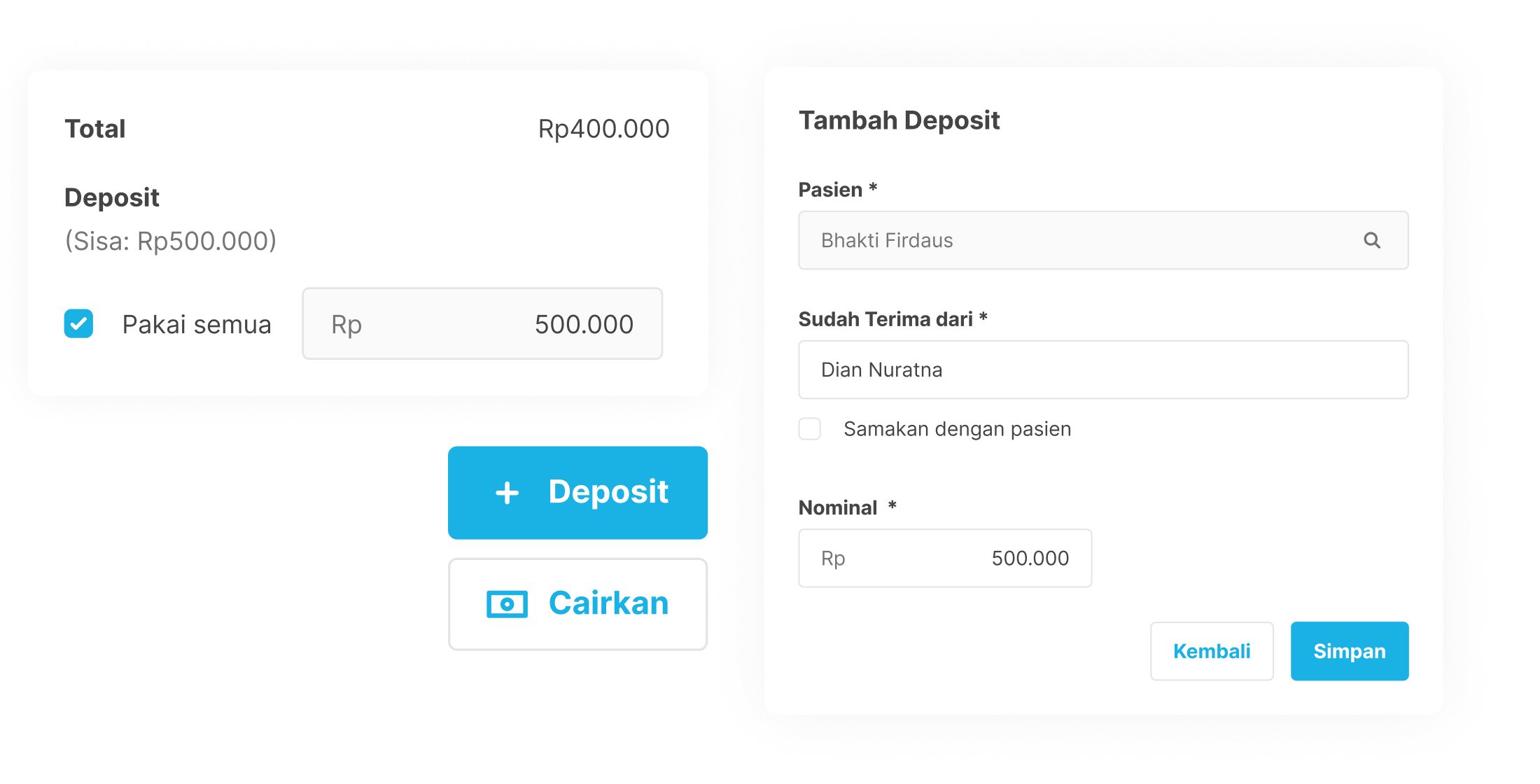 Rekam Medis Kecantikan